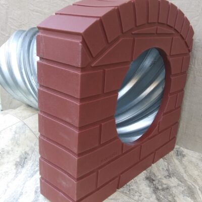 12-inch Red Brick – https://Culvert Pipe Covers