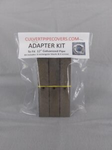 12-inch ADAPTER KIT – https://Culvert Pipe Covers